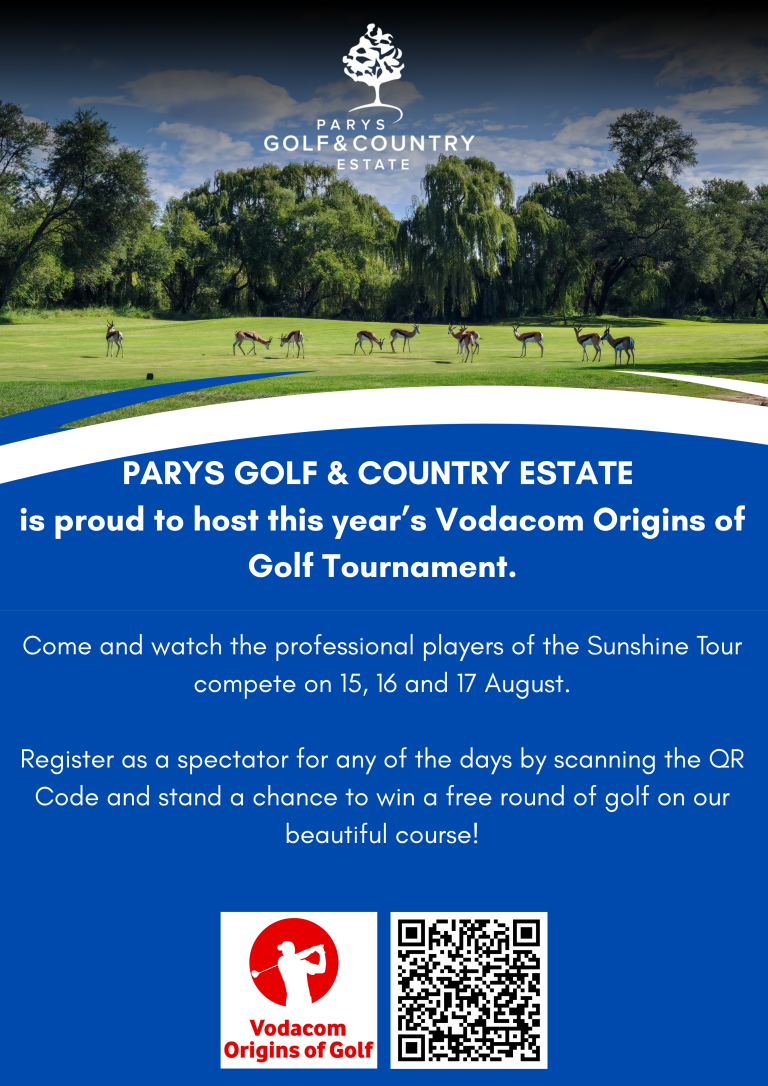 Golf - Parys Golf & Country Estate